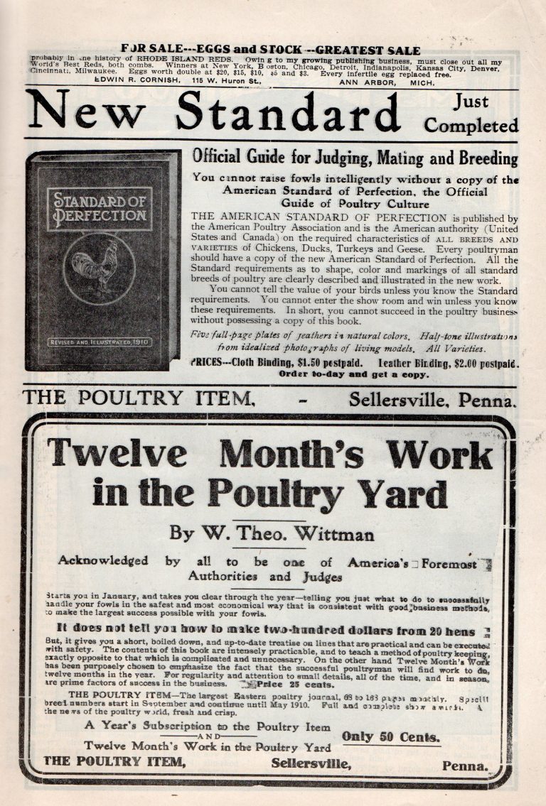 APA Celebrates 150 Years - Backyard Poultry